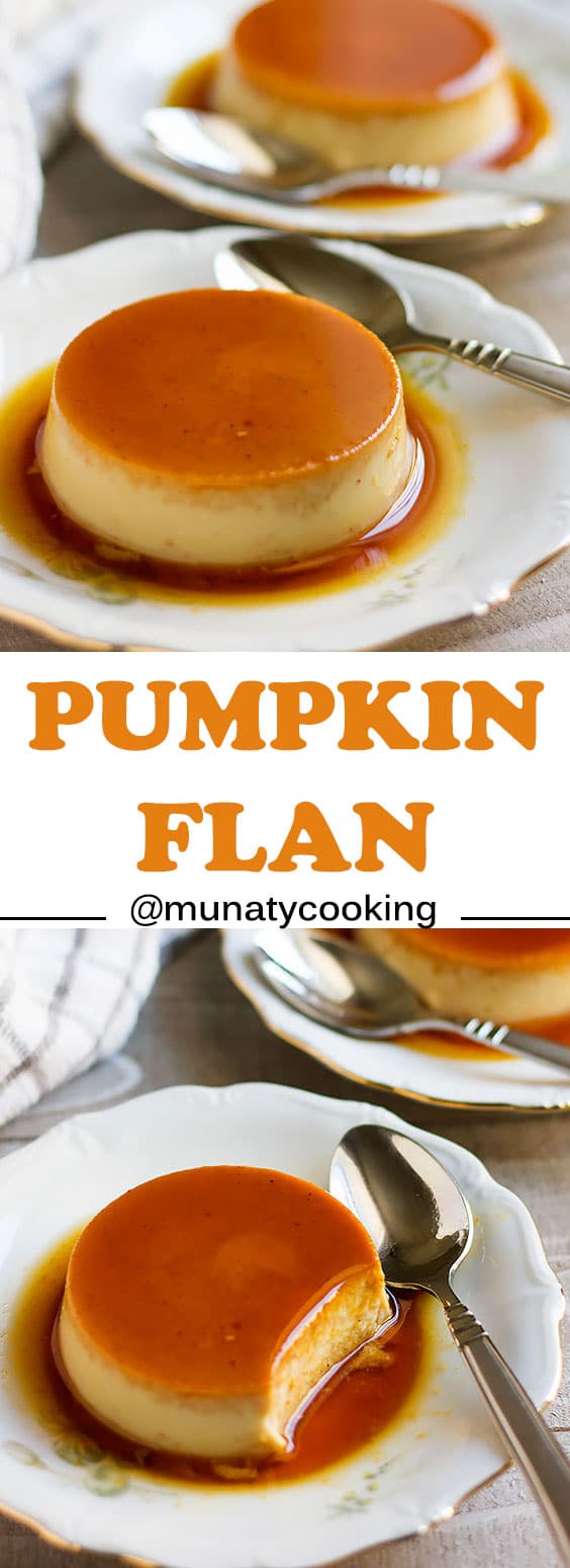 Pumpkin Flan - Munaty Cooking