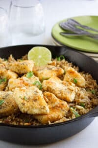 Sayyadieh Middle Eastern Fish Pilaf