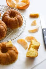 Delicious Tangerine Cake Recipe: Perfect for Mini Bundt Cakes