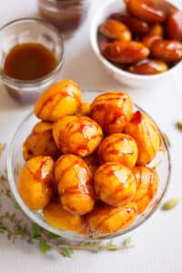 Luqaimat Recipe with Custard