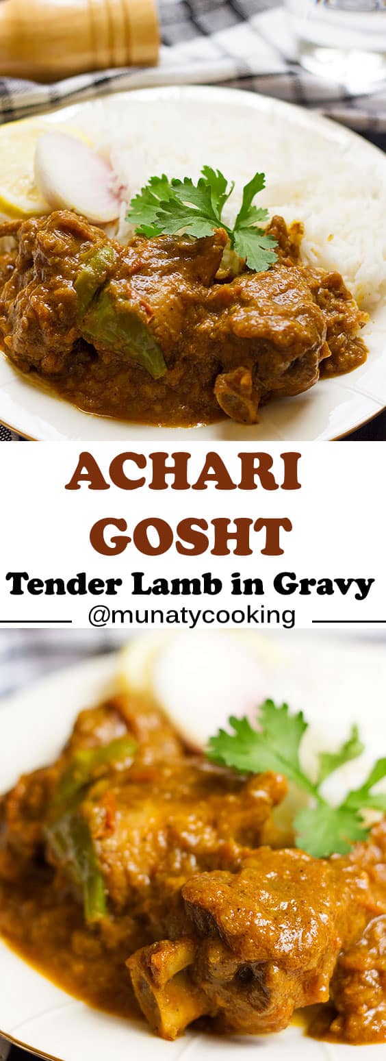 Easy Achari Gosht Recipe - Munaty Cooking