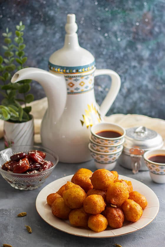 Luqaimat: Delicious Arabic Yeasted Doughnuts