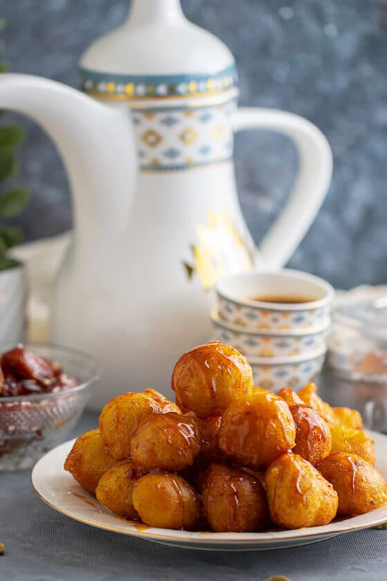 Luqaimat: Delicious Arabic Yeasted Doughnuts