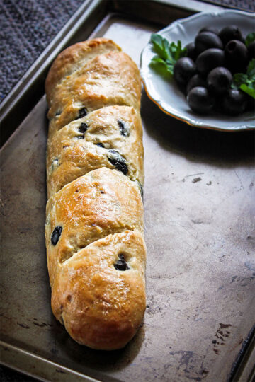 French Olive Bread (Perfect for Beginners)