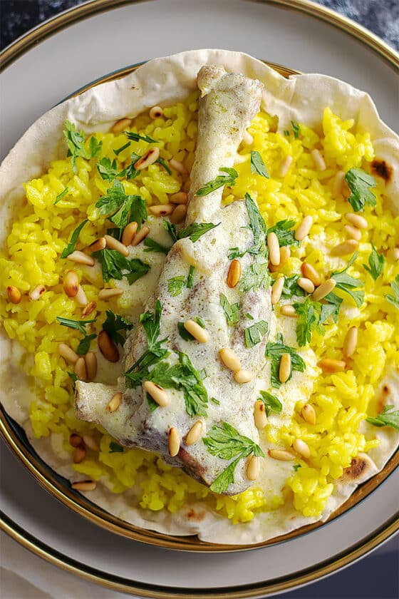 Authentic Mansaf Recipe(Lamb and Rice)