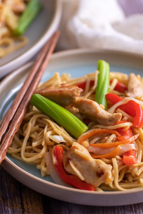 Make the Best Chicken Lo Mein at Home