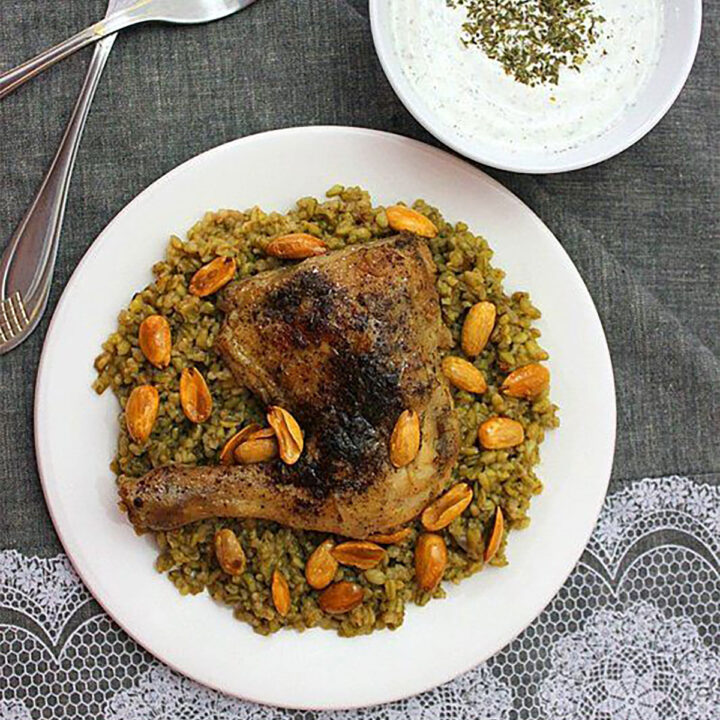 Easy Freekeh with Chicken Recipe