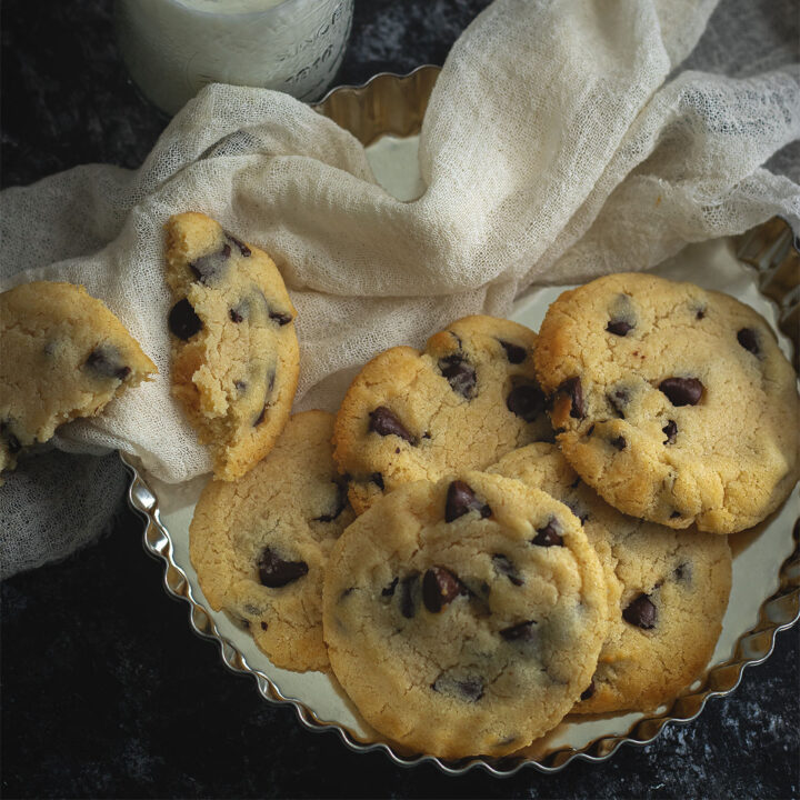 Condensed milk cookies (Egg Free Recipe) - Munaty Cooking