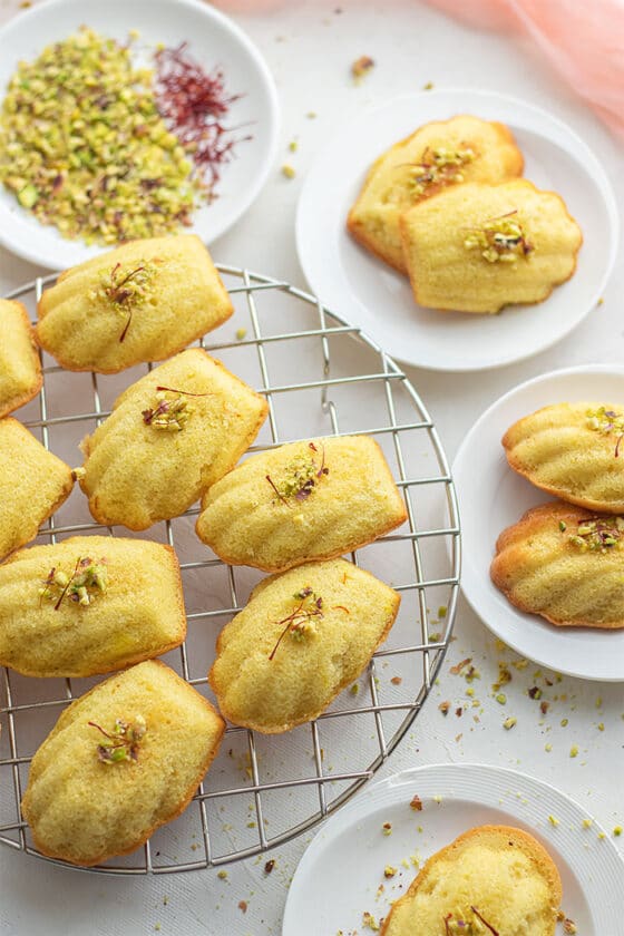 Authentic Khanfaroosh (Arabic Saffron and Cardamom Cakes)