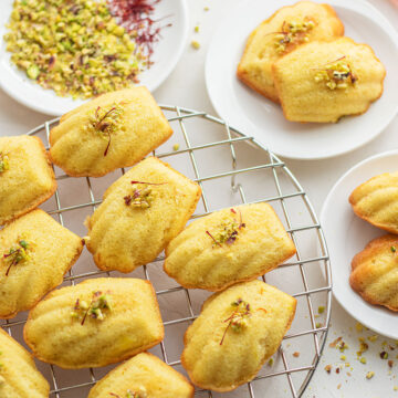 Authentic Khanfaroosh (Arabic Saffron and Cardamom Cakes)