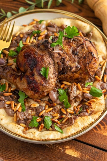 Authentic Musakhan (Palestinian Sumac Chicken with Onions)