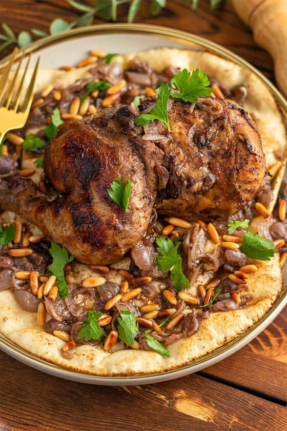 Authentic Musakhan (Palestinian Sumac Chicken with Onions)
