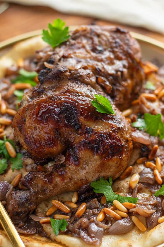 Authentic Musakhan (Palestinian Sumac Chicken with Onions)