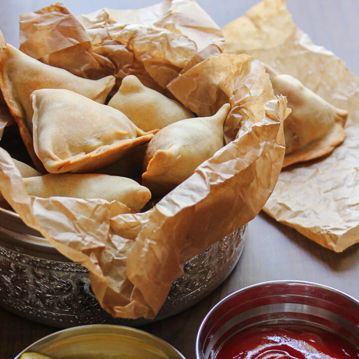 Healthy Baked Samosa Vegetarian Easy Recipe