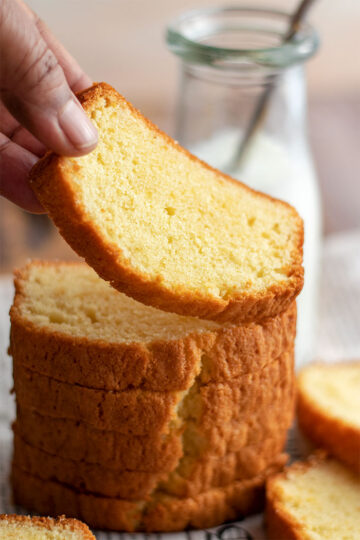 Light Pound Cake Recipe with Low Calories