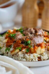 Egyptian Fattah (Classic Egyptian Food)