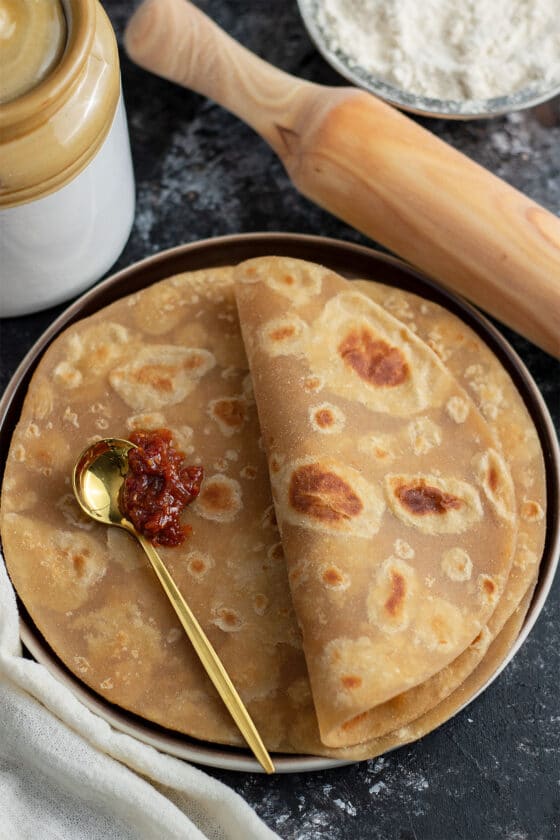 Chapati Recipe (Indian Flatbread)