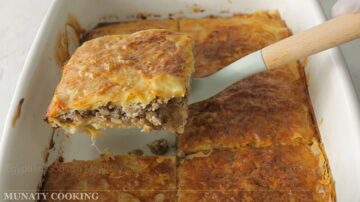 Easy Phyllo Meat Pie (Egyptian Goulash)