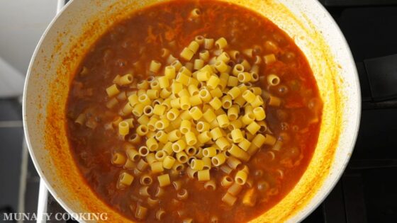 Libyan Mbakbaka (Middle Eastern One-Pot Pasta)