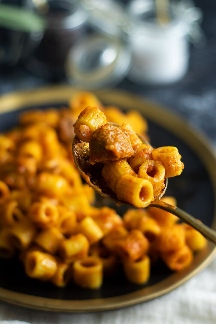 Libyan Mbakbaka (Middle Eastern One-Pot Pasta)