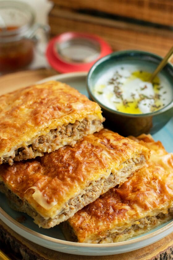 Easy Phyllo Meat Pie (Egyptian Goulash)