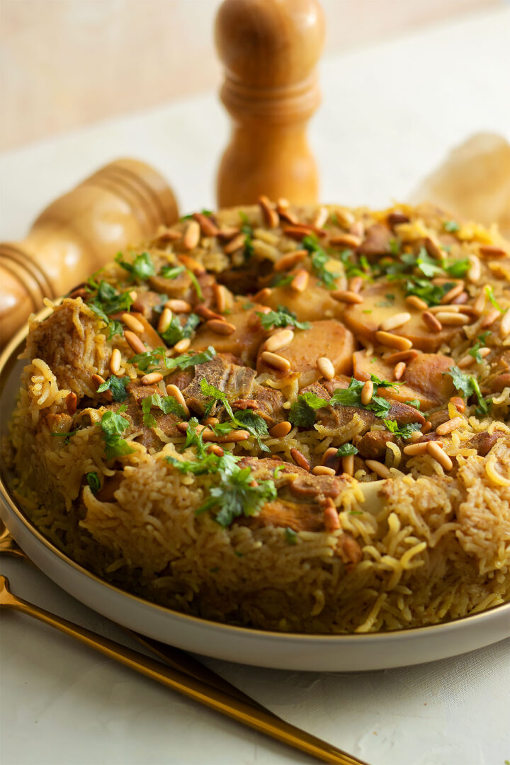 Maqluba (Upside-Down Rice and Meat Dish)
