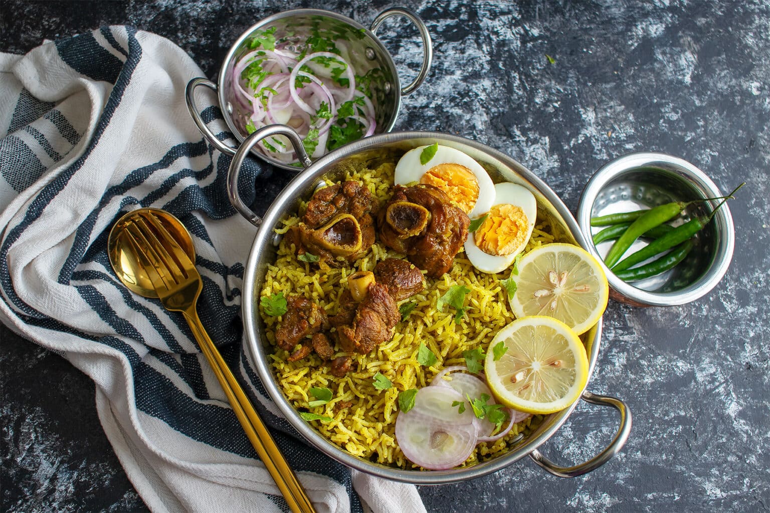 Easy Donne Biryani Recipe