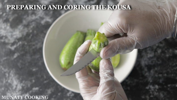 Kousa Bil Laban Recipe | Stuffed Zucchini in Yogurt Sauce